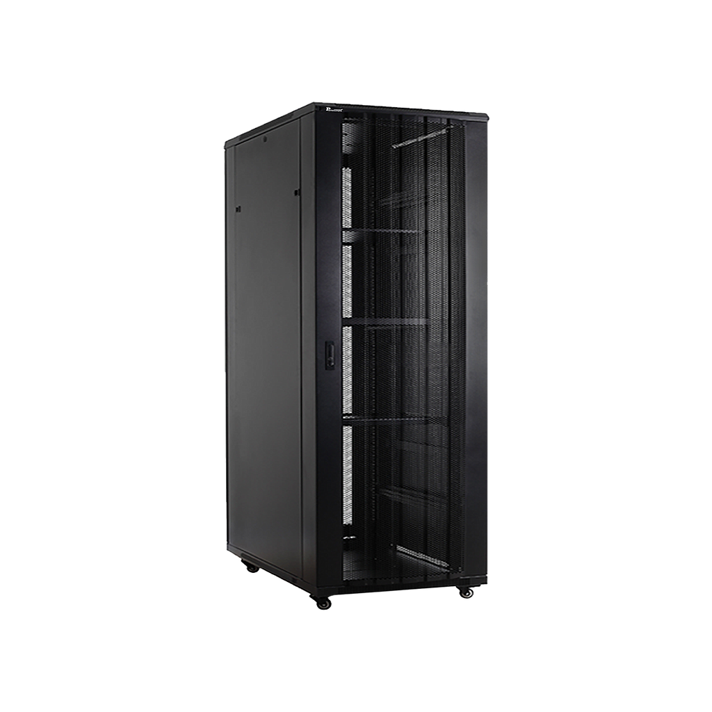 27U 800mm x 1000mm Server Cabinet - ARC Shaped Vented Front Door ...